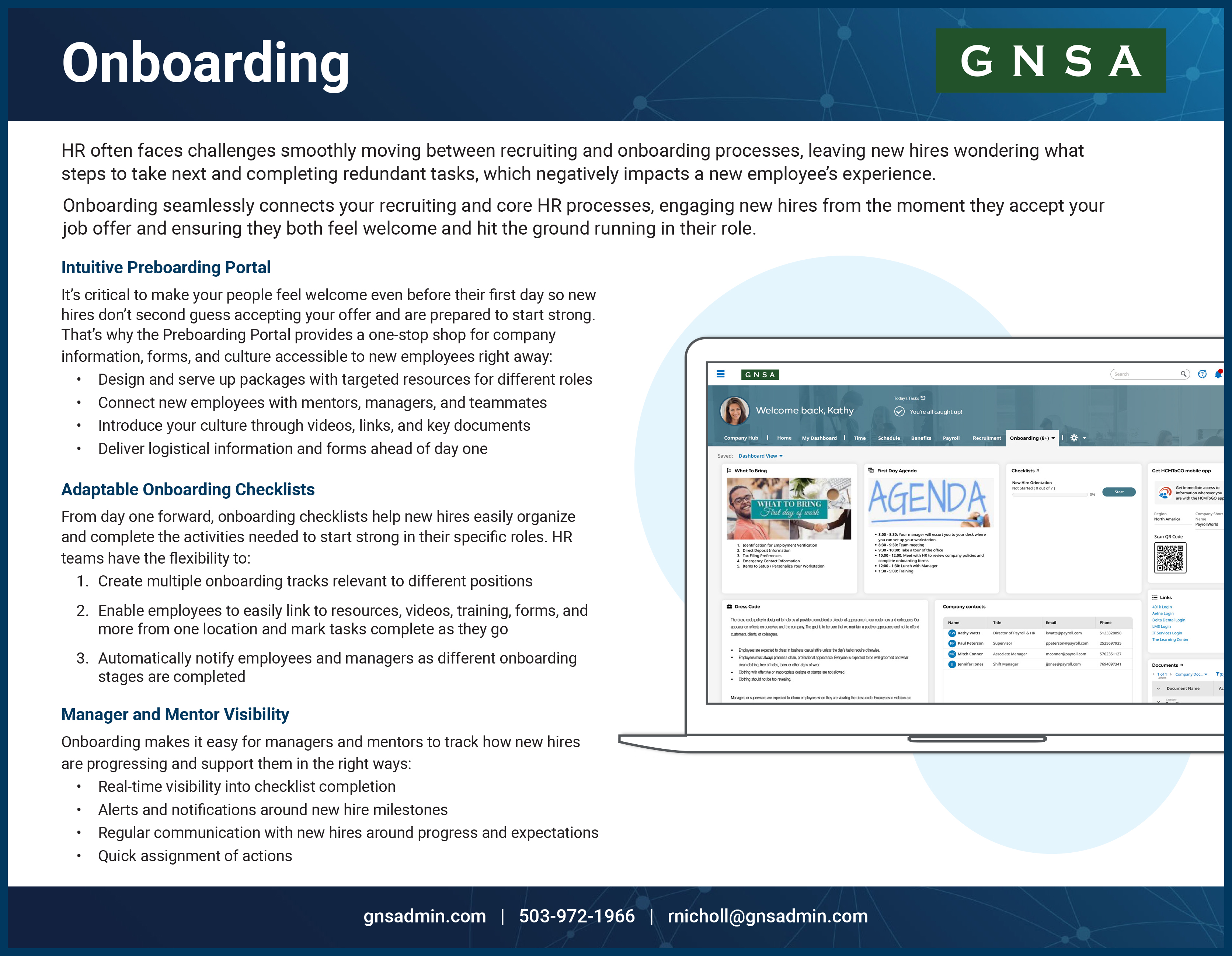 Onboarding Solution Overview | GNSA